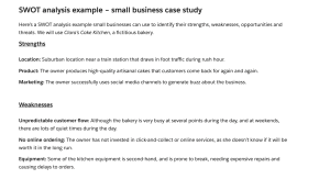 SWOT Evaluation Information [Examples and FREE Template] - My Blog