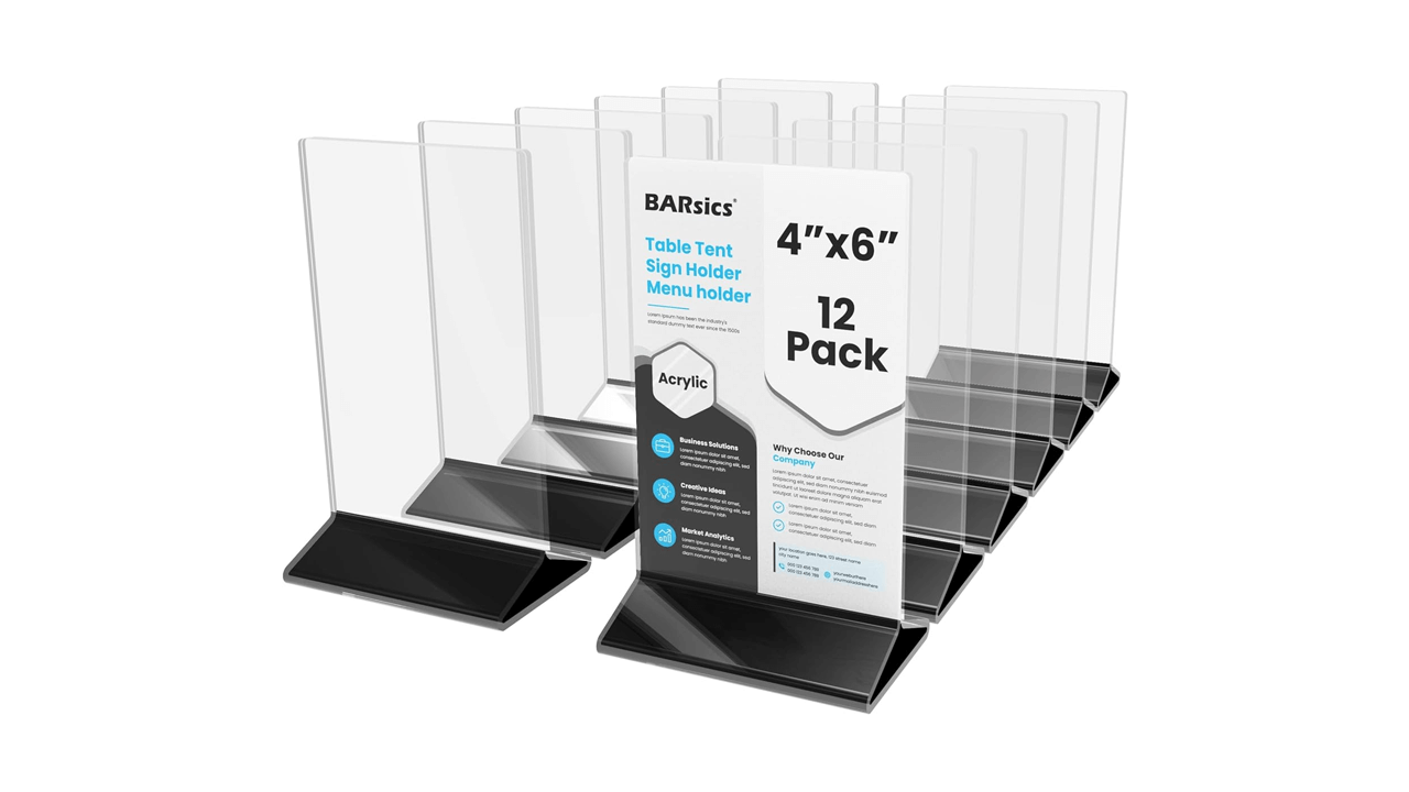 Desk Tent: Selections for Your Restaurant or Bar - My Blog